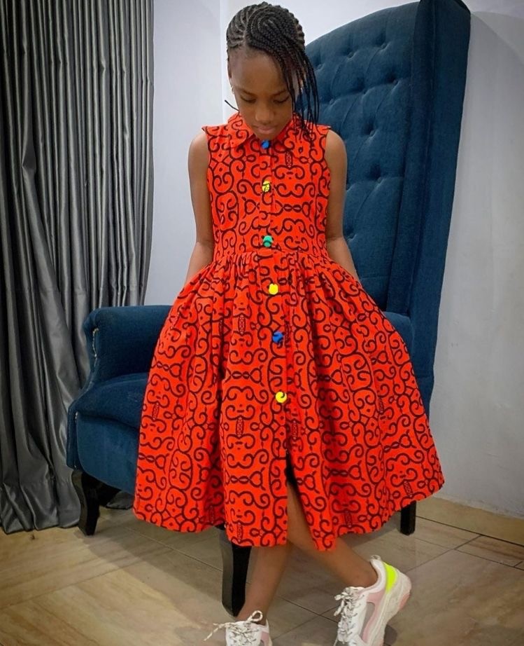 Little Queens: Bright and Bold – 7 Stunning Ankara Dresses Every Little ...